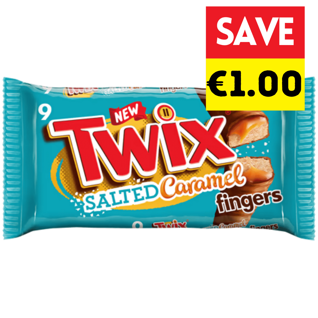 Twix Salted Caramel Fingers 9 X 23G – Lots For Less