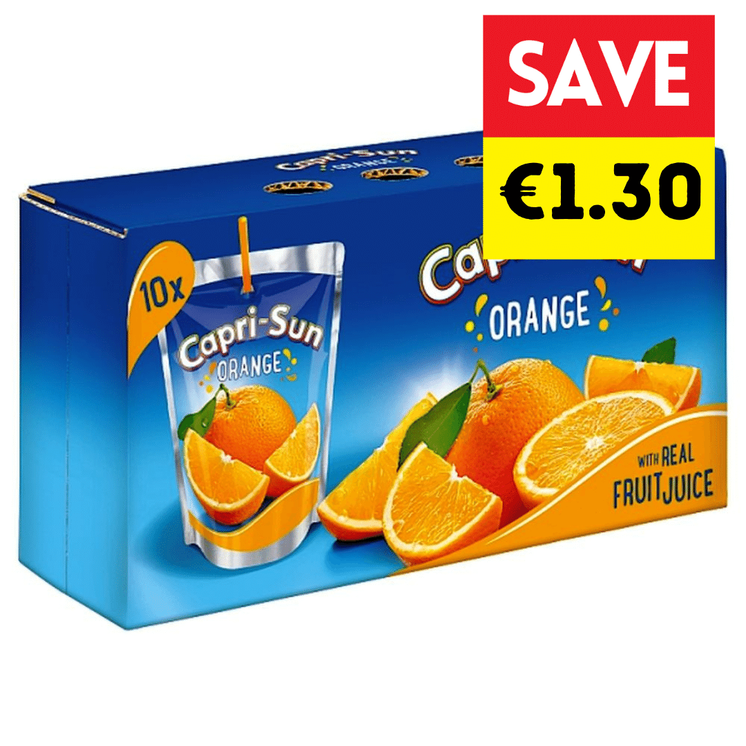 Capri Sun Orange 10pk 200ml – Lots For Less